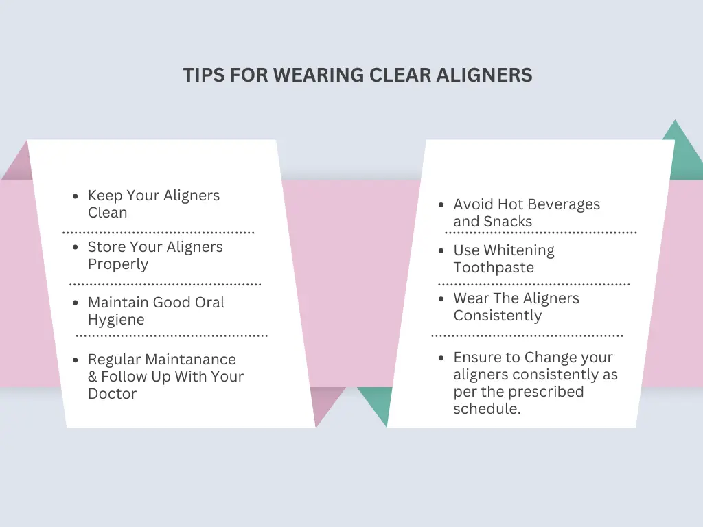 Tips For Wearing Clear Aligners | Dentique - The Dental Studio